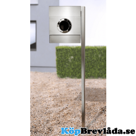 Design postlåda Letterman 2 med stativ- Rostfritt KöpBrevlåda.se ...